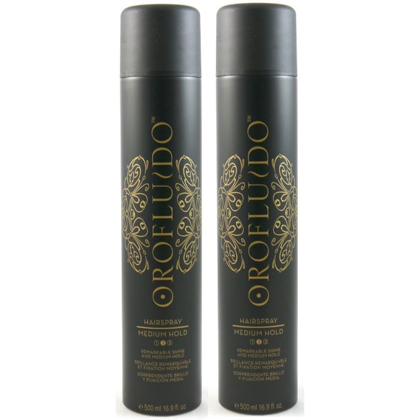 Revlon Orofluido Hairspray Medium Hold 2x 500 ml Set bei Riemax