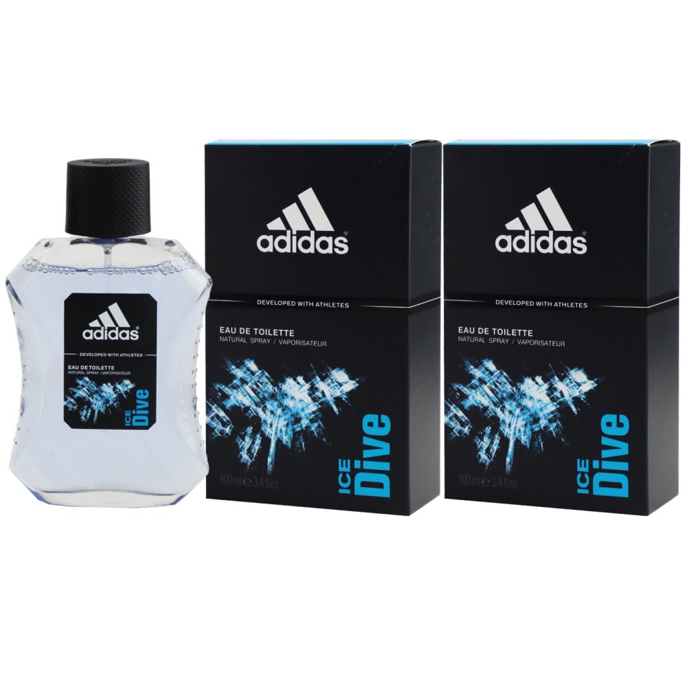 Adidas Ice Dive 2 x 100 ml Eau de Toilette EDT Set bei