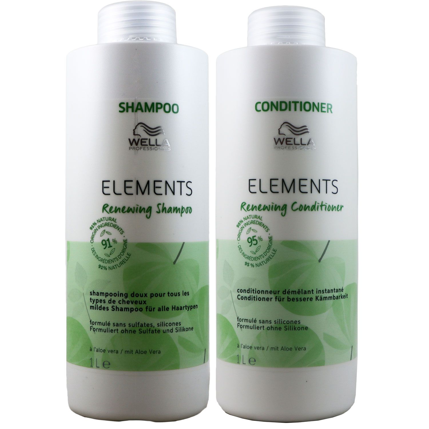 Wella Elements Shampoo & Conditioner Set