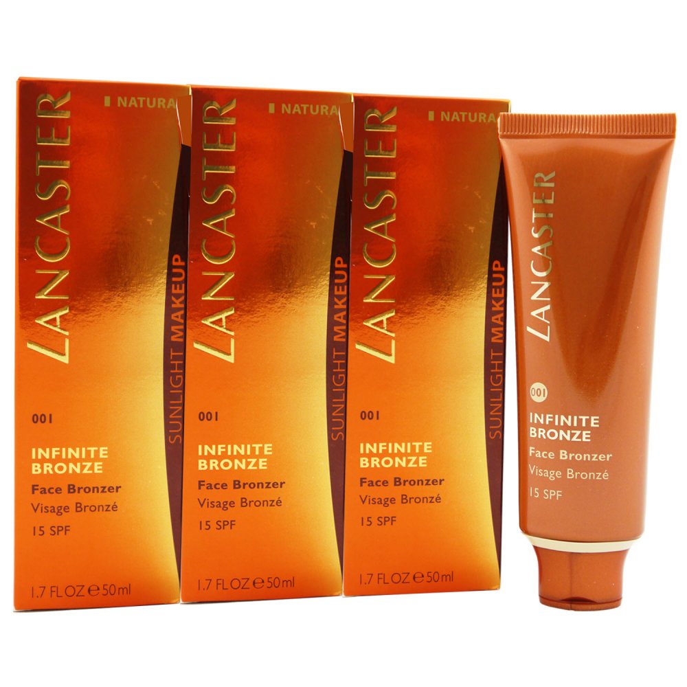 Lancaster Face Bronzer Sunlight Makeup Natural SPF 15 3 x 50ml Set bei ...