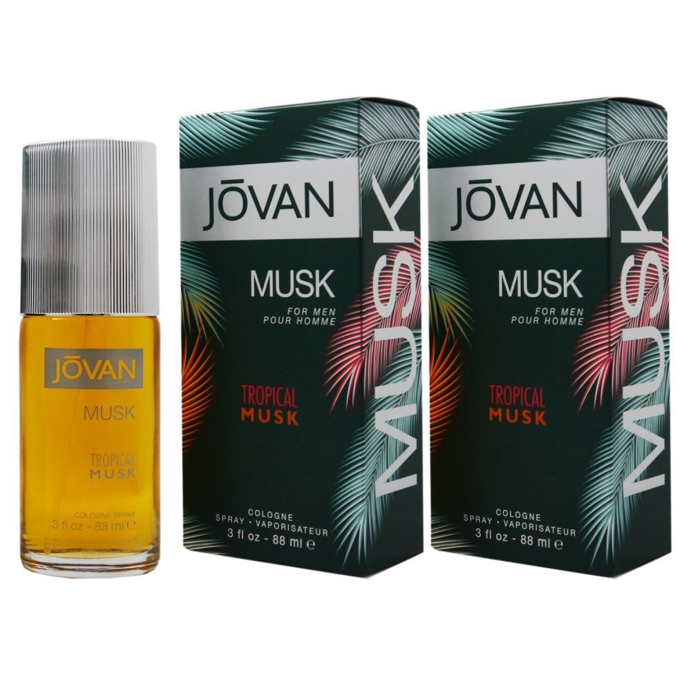 Jovan Musk for Men Tropical Musk 2 x 88 ml EDC Set bei Riemax