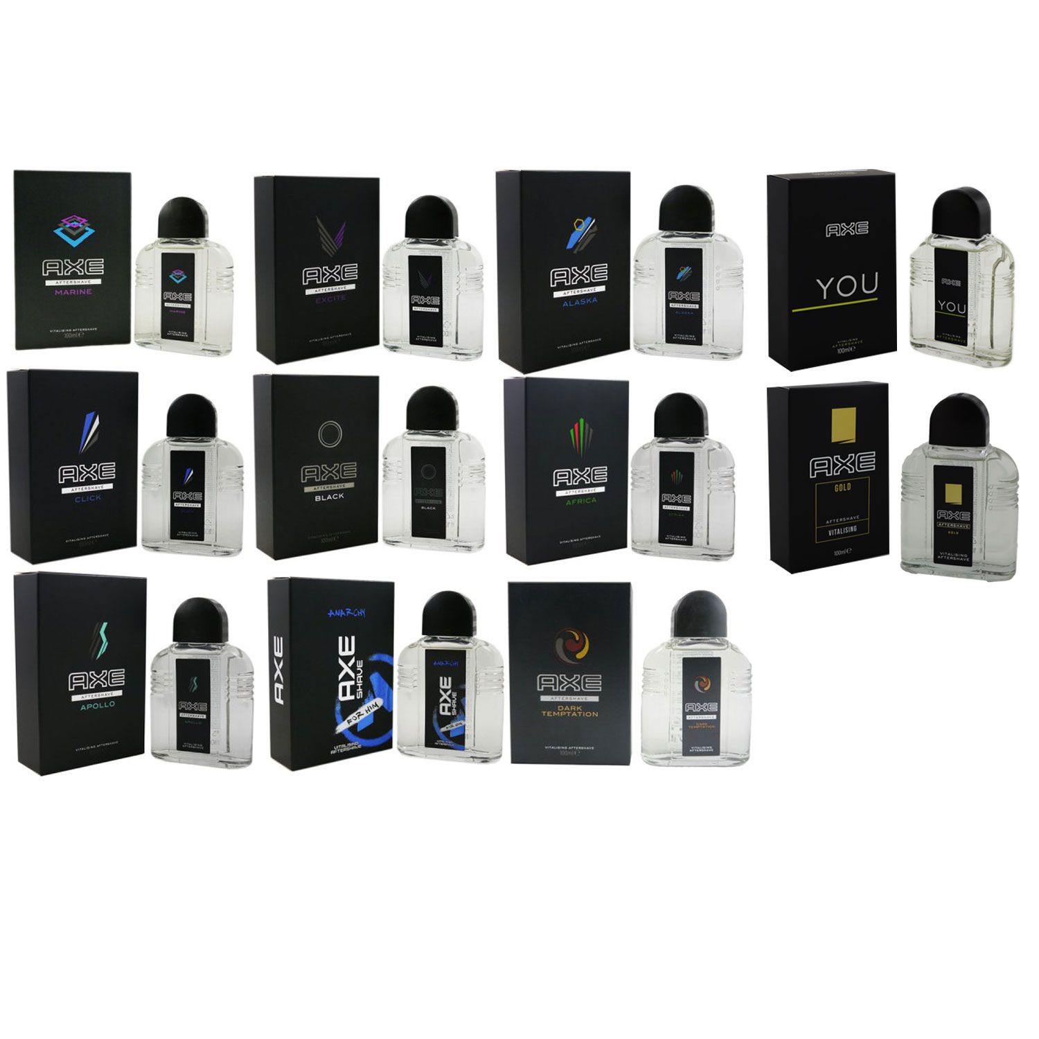 Axe After Shave 3 x 100 ml diverse Sorten frei wählbar bei Riemax