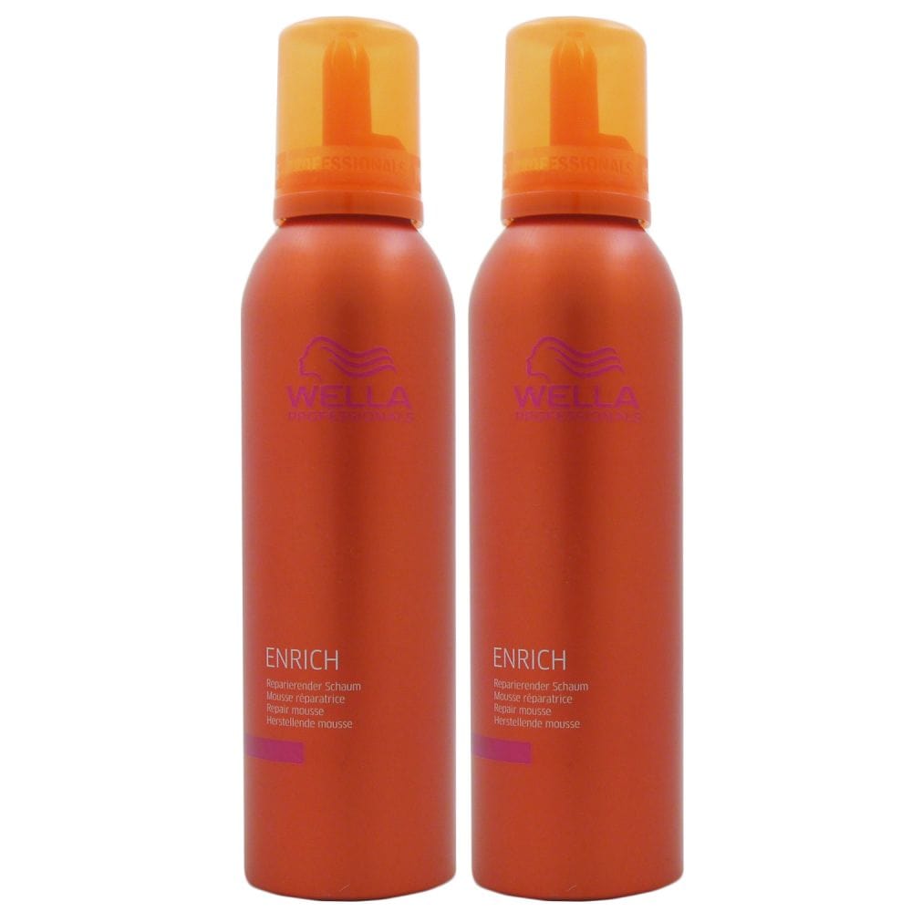 2 x 150 ml Wella Enrich Bouncy Foam - für alle Haartypen Set bei Riemax