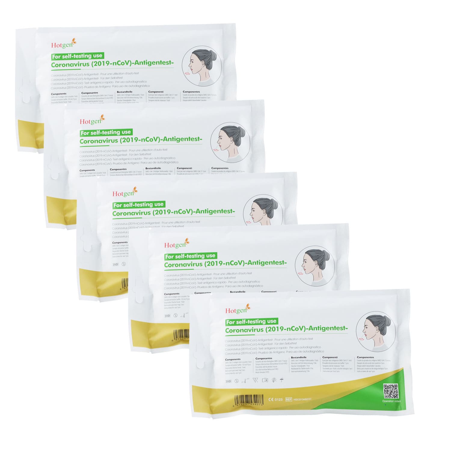 Hotgen COVID 19 5 x Antigen Schnelltest bei Riemax