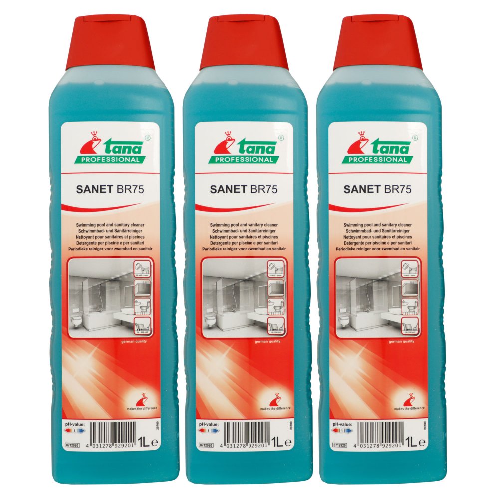 Tana SANET BR 75: Pool- und WC-Reiniger Set