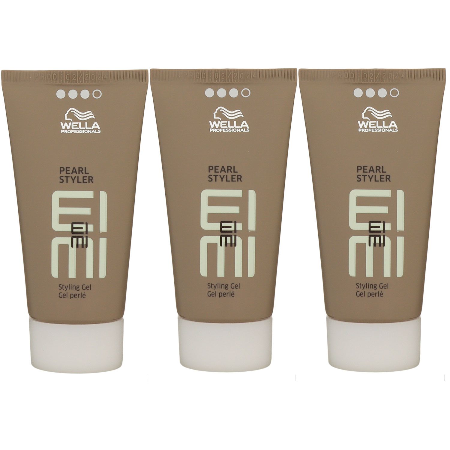 Wella Pearl Styler Gel 3 x 30 ml Haargel Styling Gel Set --> Riemax ...