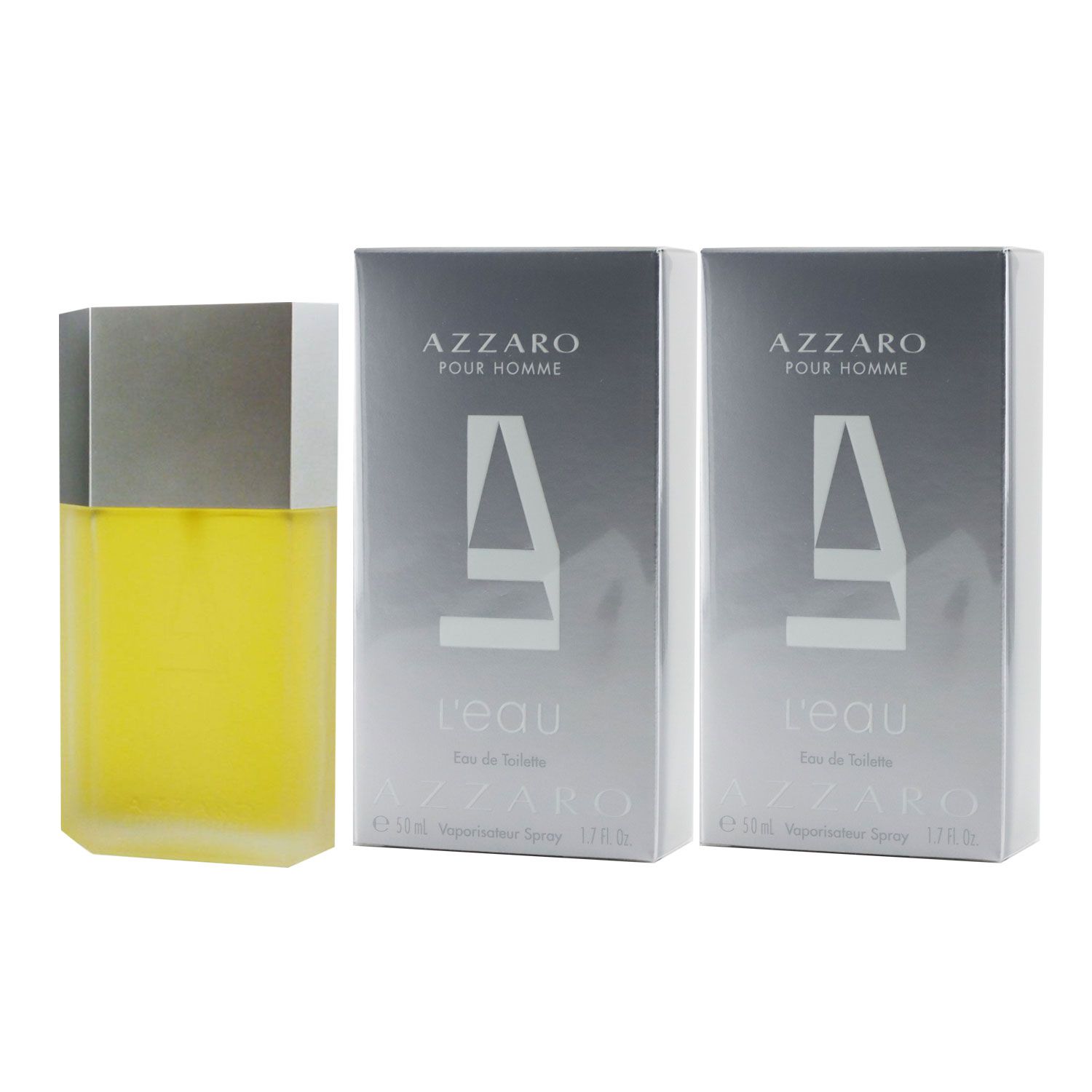 Azzaro Pour Homme L Eau 2 X 50 Ml Eau De Toilette Edt Set Bei Riemax