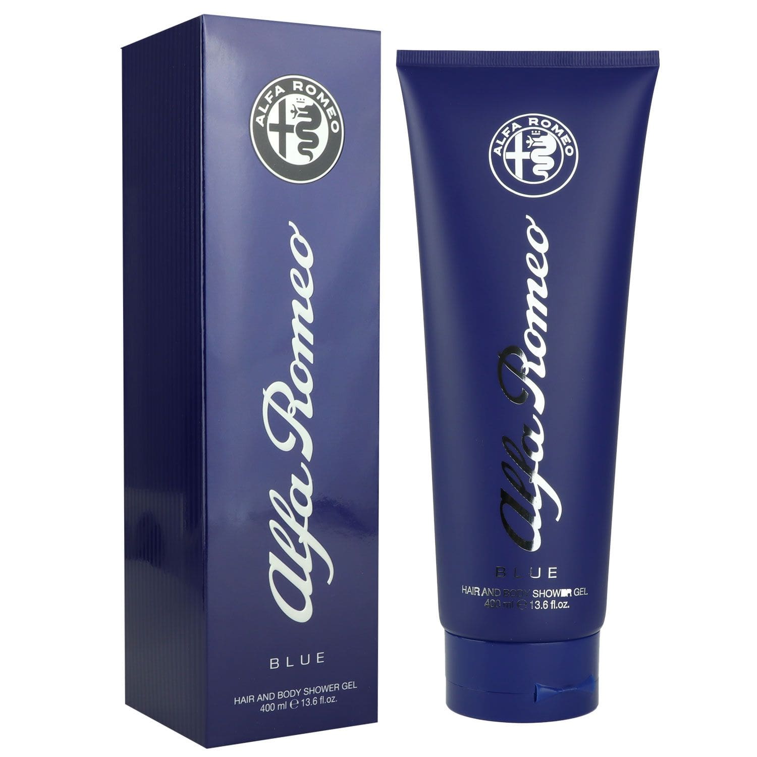 Alfa Romeo Blue 400 ml Hair & Body Showergel Shampoo bei Riemax