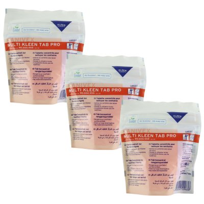 Kleen Purgatis Sanivex Multi Kleen Tab Pro 3 x 30 Tabs pro Packung bei ...