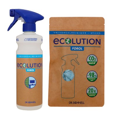 Dr. Schnell Ecolution Forol 20 Universalreiniger Sticks & 500 ml ...