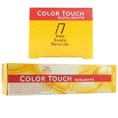 Wella Color Touch Sunlights 60 ml /7 Braun Nuance Intensivtönung ...