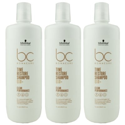 Schwarzkopf BC Time Restore Shampoo 3 x 1000 ml
