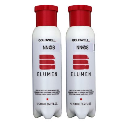 Goldwell Elumen 2 x 200 ml NN@8 Haarfarbe permanente farbintensive ...