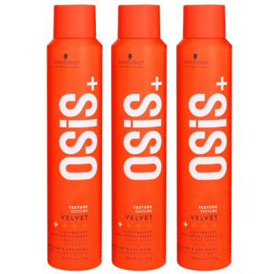 Schwarzkopf Osis Velvet 3 x 200 ml Wachsspray Set --> Riemax | Parfüm ...