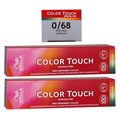 Wella Color Touch Special Mix 2 x 60 ml 0/68 violett perl Set ...