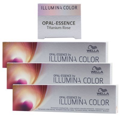 Wella Illumina Opal Essence 3 x 60 ml Titanium Rose