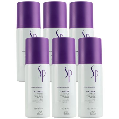 Wella SP Volumize Leave In 6 x 150 ml Conditioner