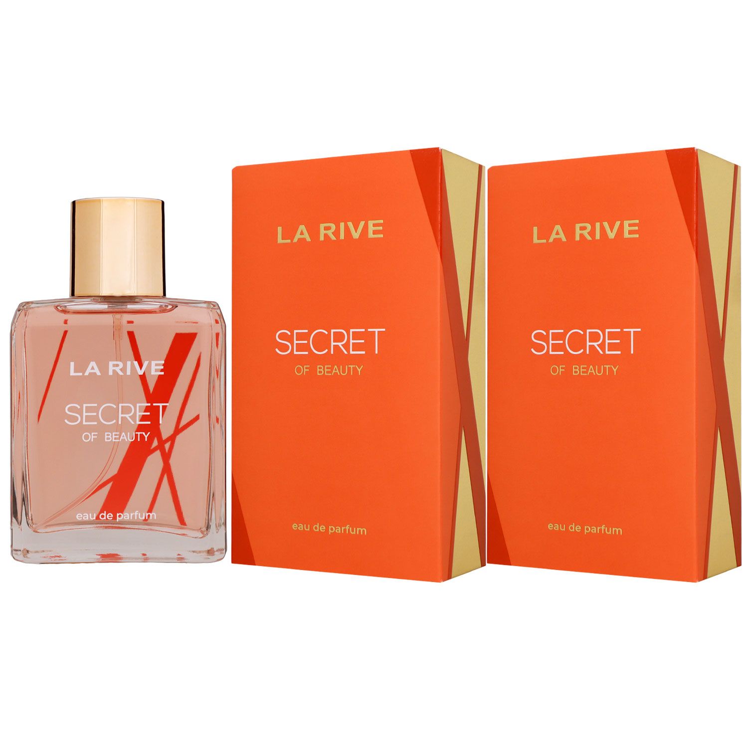 La Rive Secret of Beauty 2 x 100 ml Eau de Parfum EDP Damenparfum Set ...