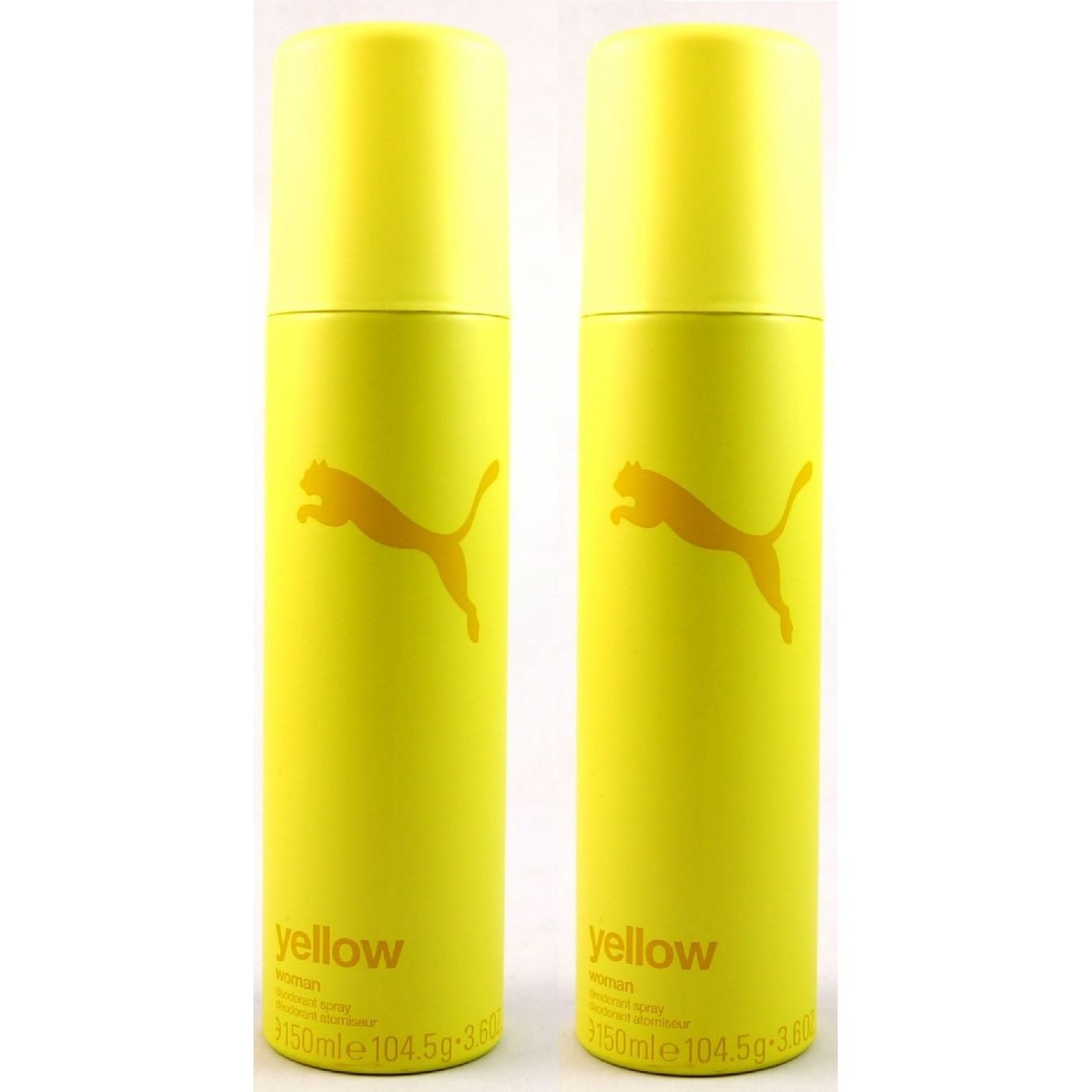Puma Yellow Woman - Women 2 x 150 ml Deospray Deodorant bei Riemax