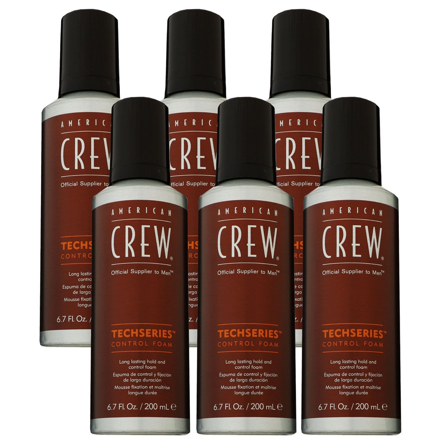 American Crew Styling Techseries Control Foam 6 x 200 m