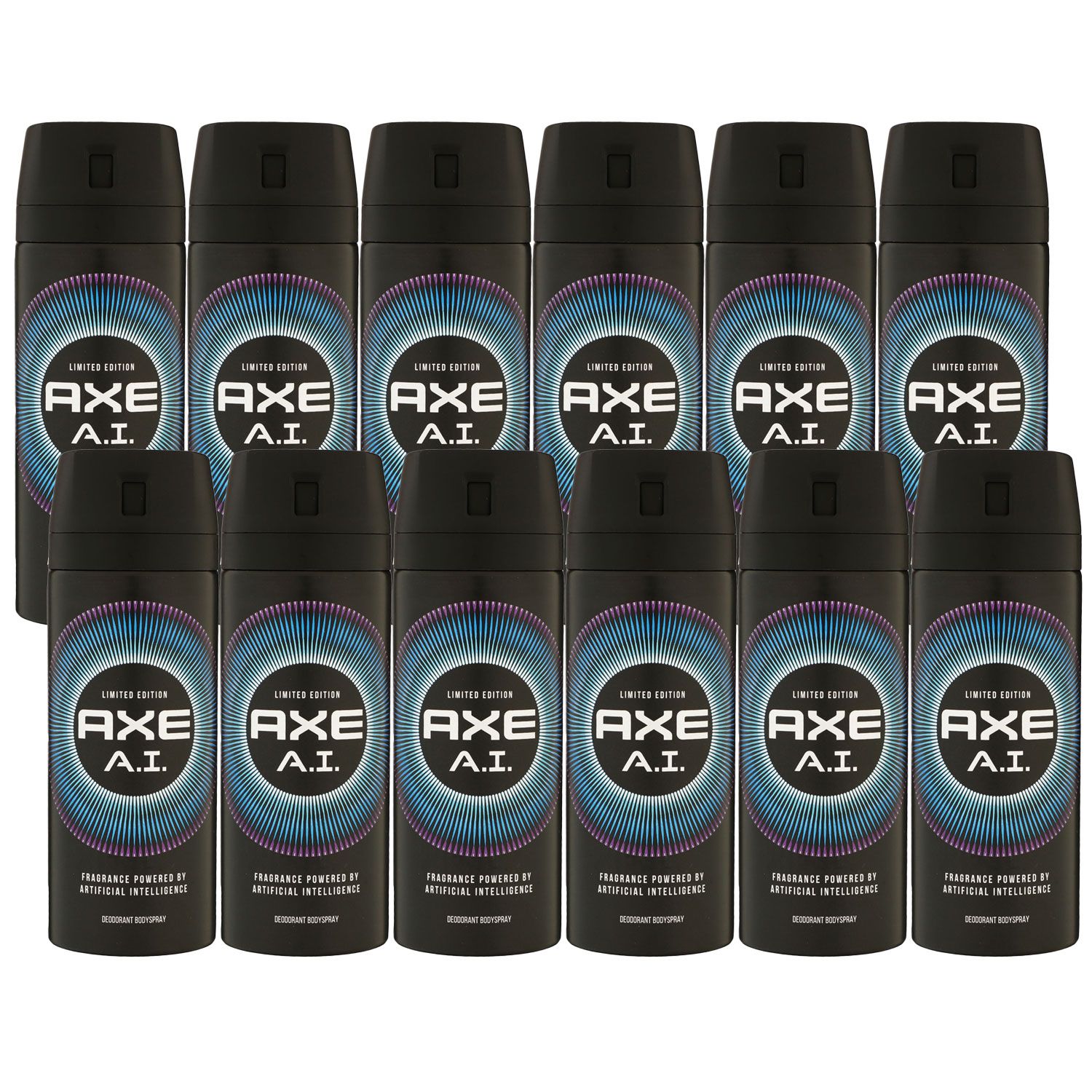 Axe A.I. 12 x 150 ml Deospray Deodorant Deo Spray Deodorant Spray Deo ...