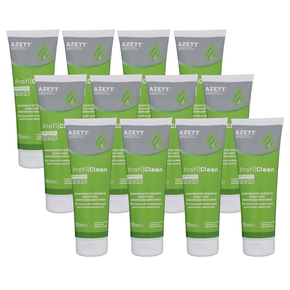 Azett Profi Clean Handreiniger 12 x 250 ml bei Riemax