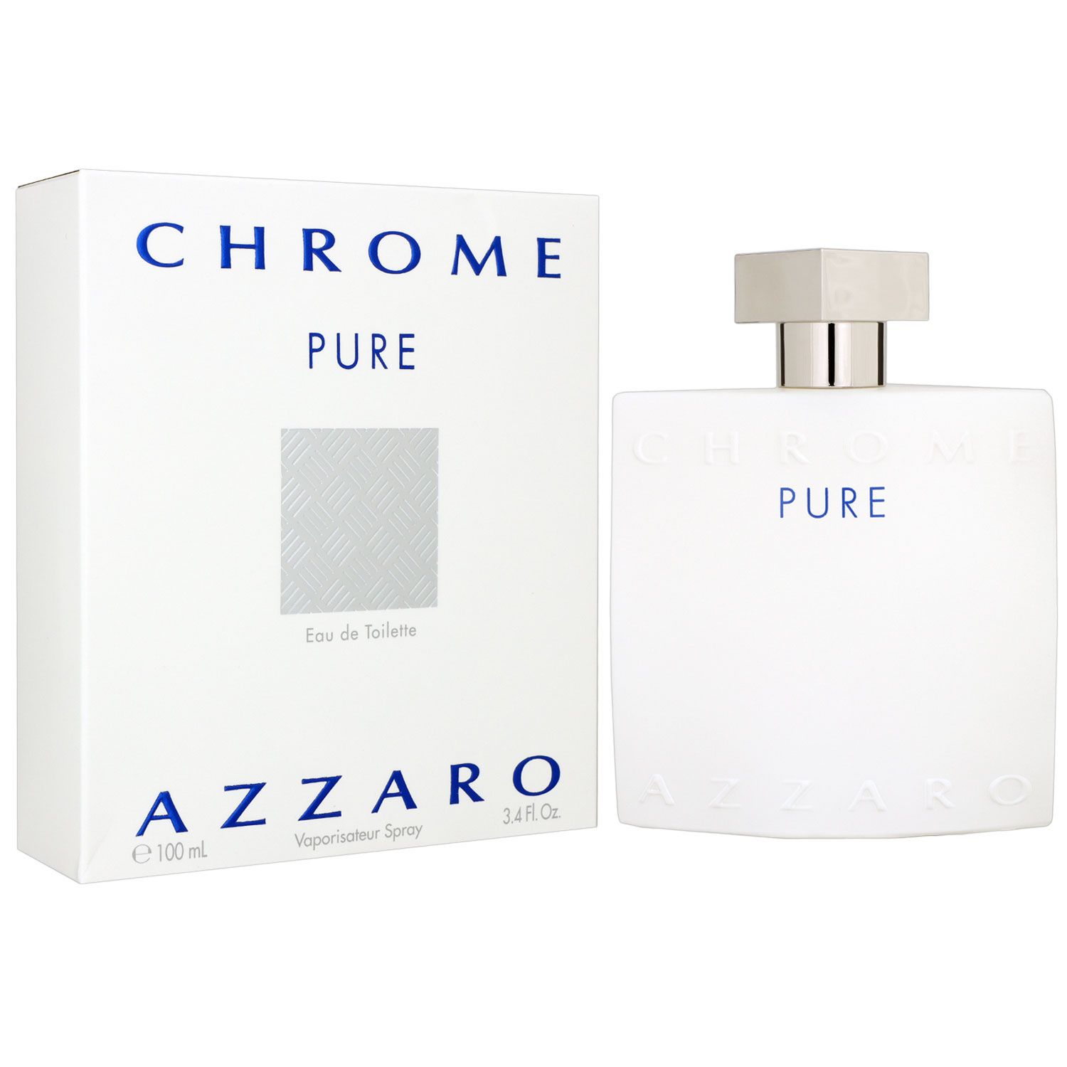 Azzaro Chrome Pure 100 ml Eau de Toilette EDT OVP NEU