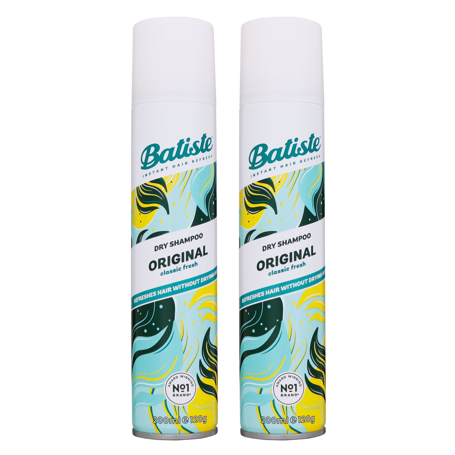 Batiste Original 2 x 200 ml Trockenshampoo bei Riemax