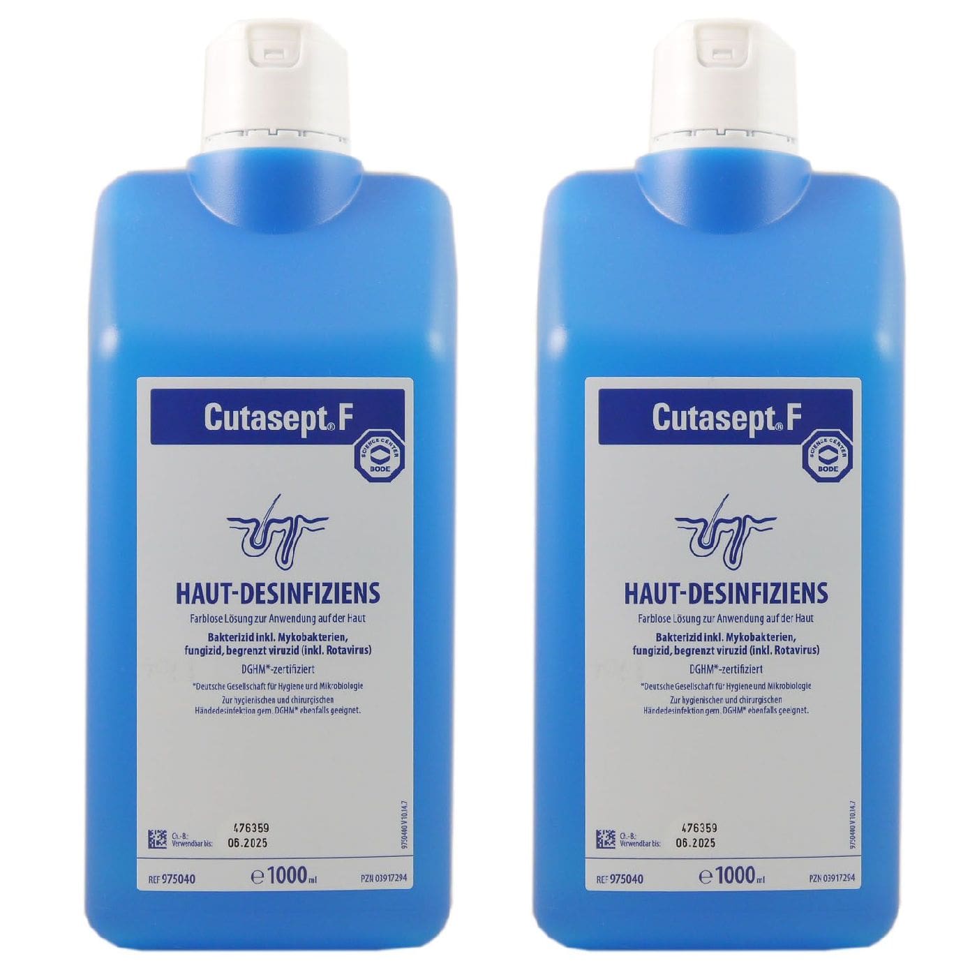 Bode Cutasept F 2x 1000ml Hautdesinfektion Desinfektionsmittel XXL bei ...