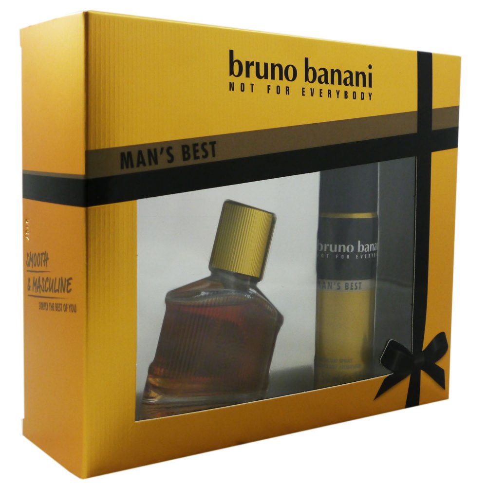 Bruno Banani Man's Best Set 30ml EDT & 50ml Deo bei Riemax
