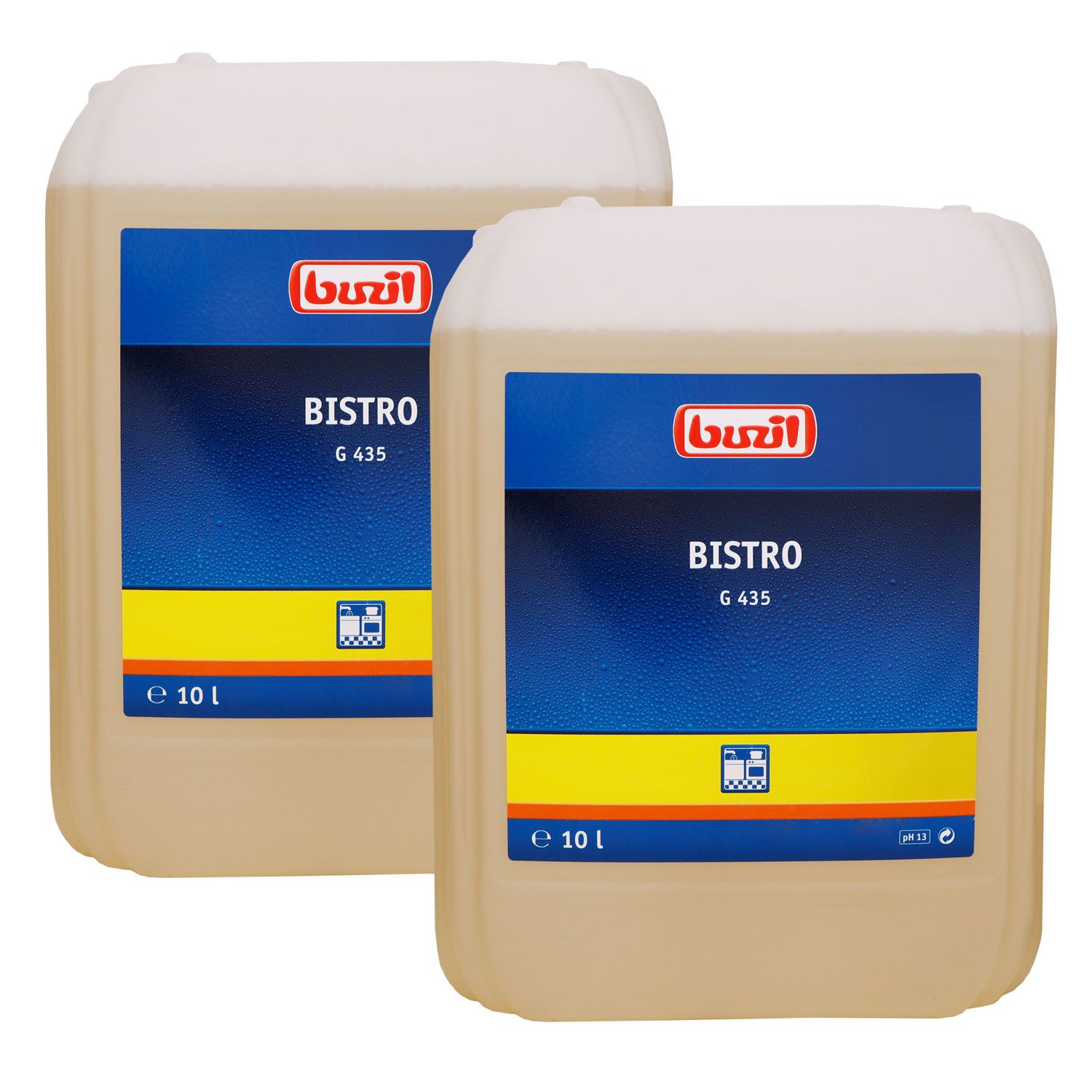 Buzil Bistro G 435 2 x 10 Liter Küchenintensivreiniger Öl- und ...