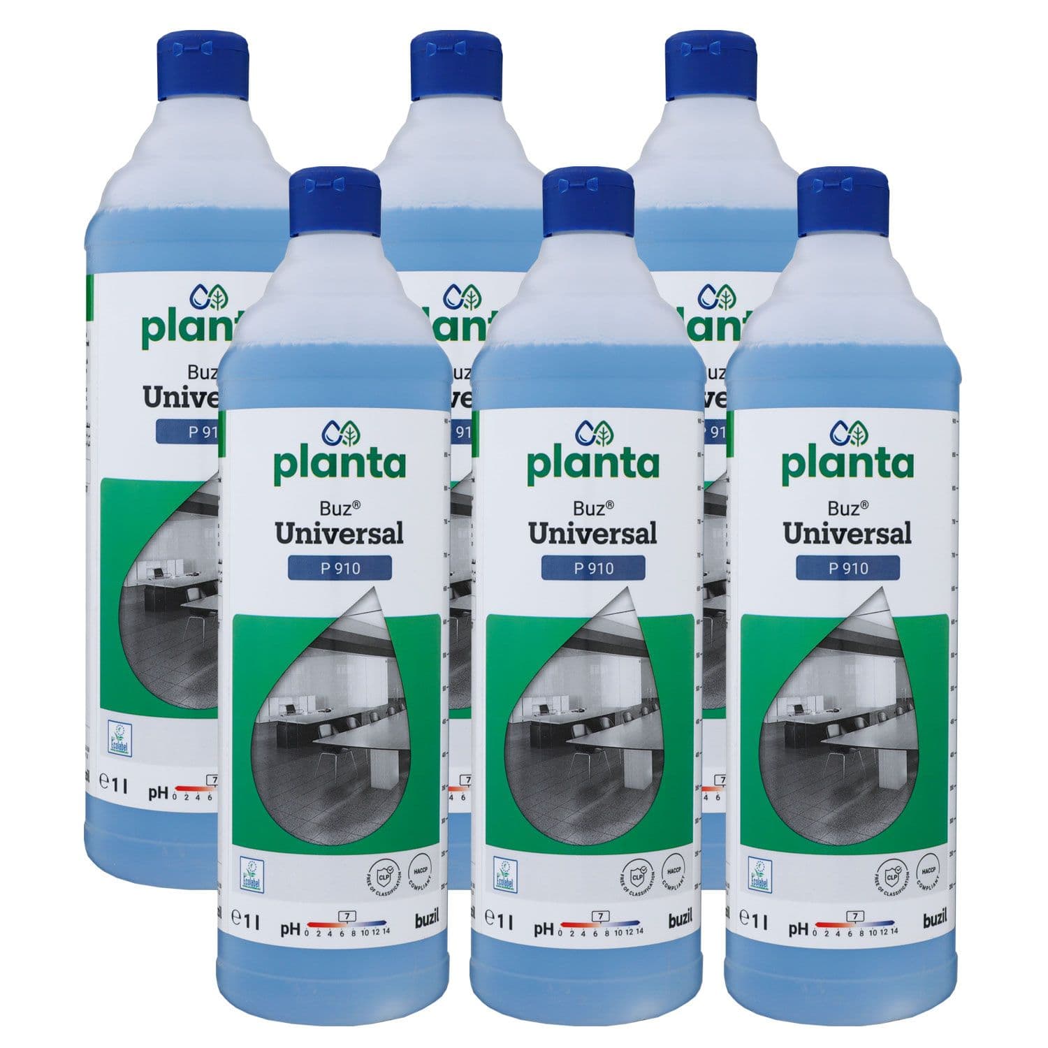 Buzil Planta Buz Universal 6 x 1 Liter P 910 ökologisc