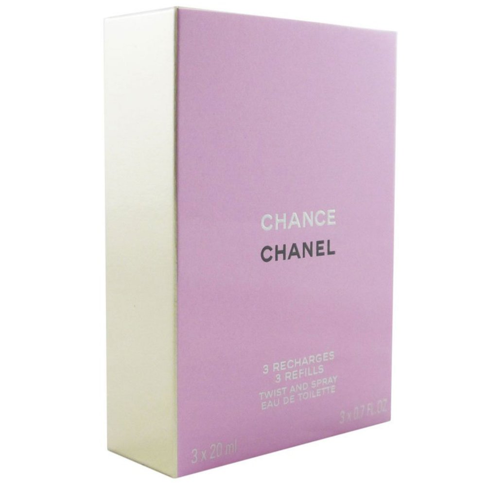 Chanel Chance Twist & Spray 3x20ml EDT Refill Nachfüllung bei Riemax