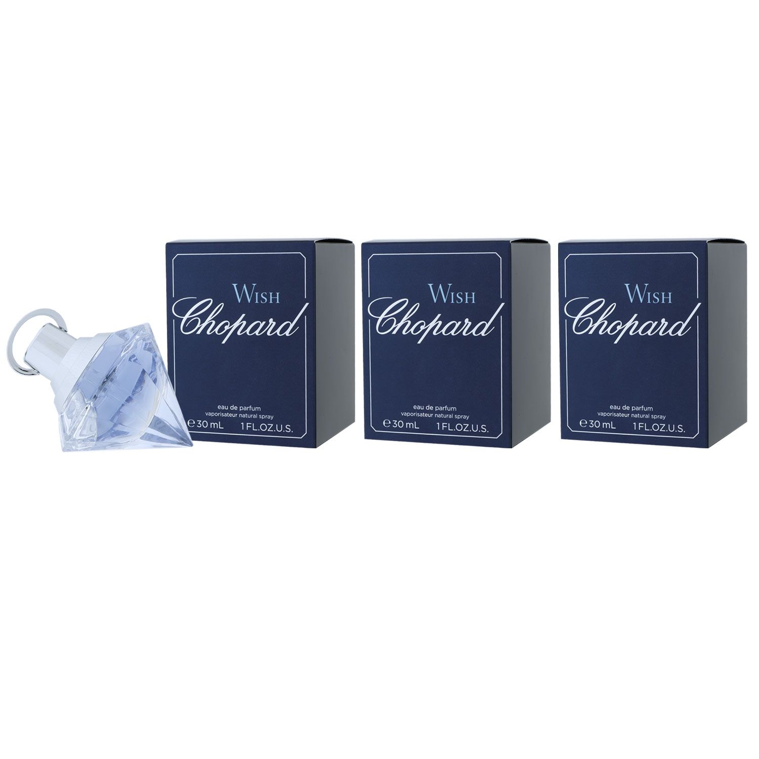 Chopard Wish 3 x 30 ml Eau de Parfum EDP Set