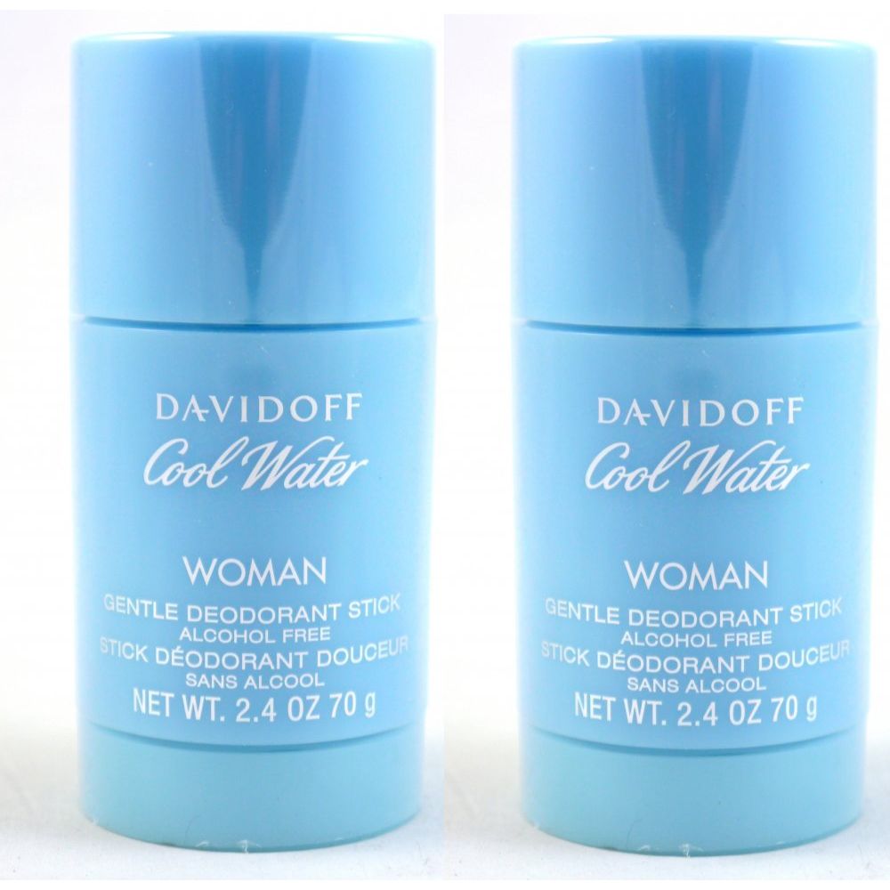 Davidoff Cool Water Woman / Women 2 x 70 g Deostick Deo Stick Set bei ...