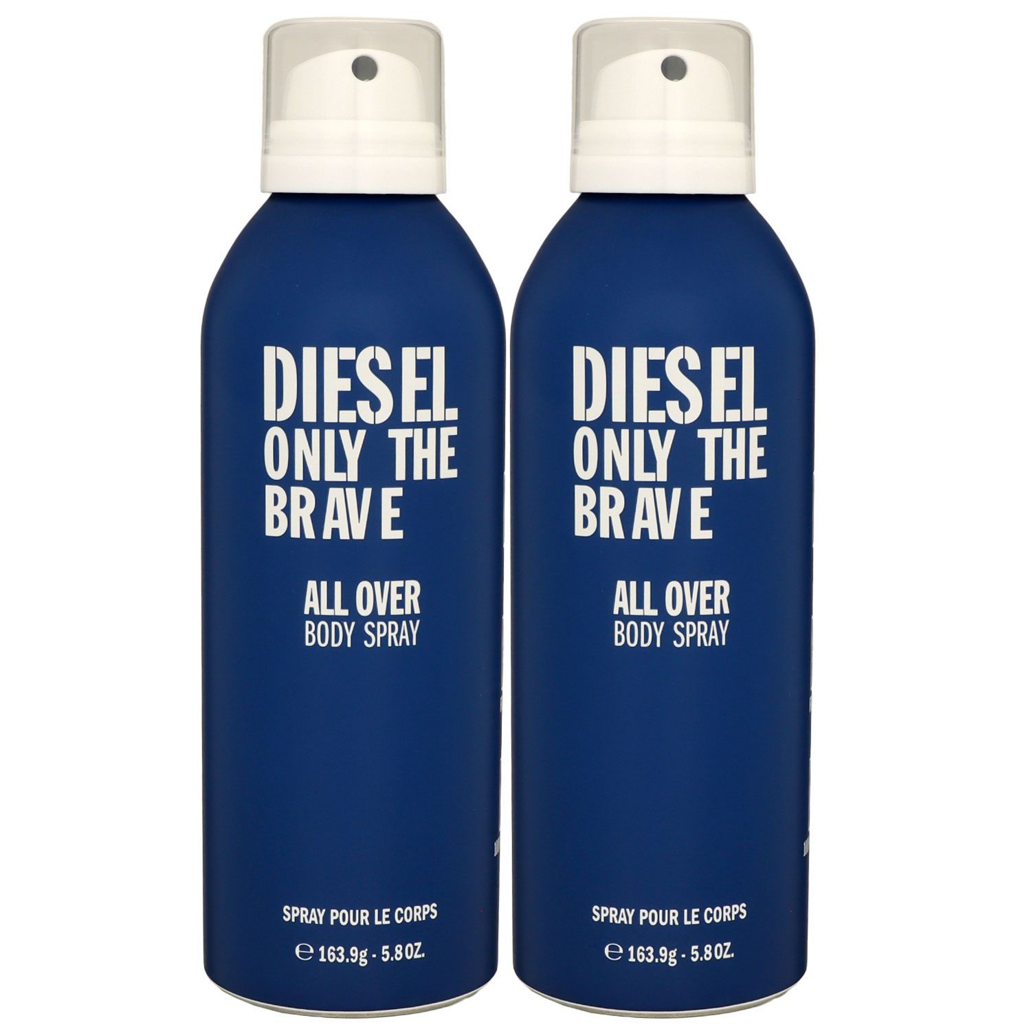 Diesel Only The Brave 2 x 200 ml Deospray Deodorant Spray Deo Spray All ...