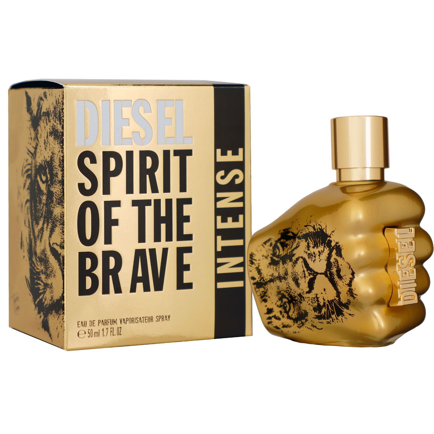 Diesel Spirit of the Brave Intense 50 ml Eau de Parfum EDP Herrenparfum ...