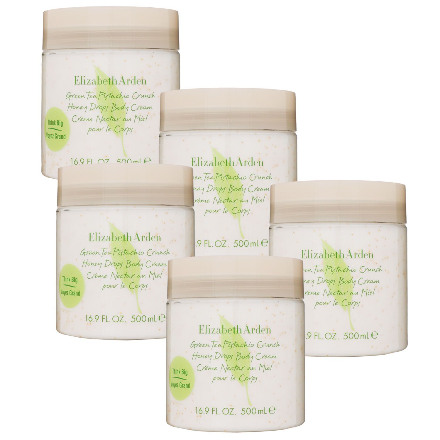 Elizabeth Arden Green Tea Pistachio Crunch Honey Drops Body Cream 5 x ...