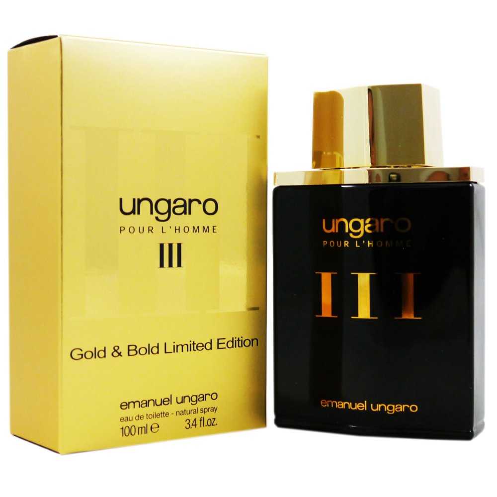 Emanuel Ungaro Pour L Homme III 3 Gold & Bold 100 ml EDT bei Riemax