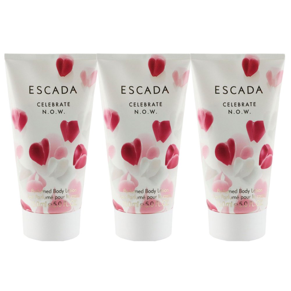 Escada Celebrate NOW N.O.W 3 x 150 ml Bodylotion Set