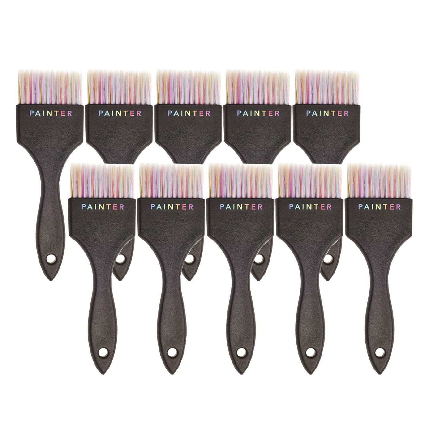 Färbepinsel 10 x Painter Rainbow Efalock Haarfärbepinsel bei Riemax