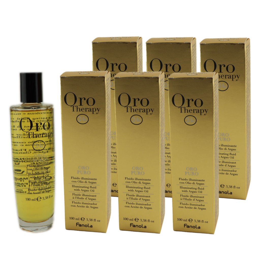 Fanola Oro Therapy Fluid 6 x 100 ml bei Riemax