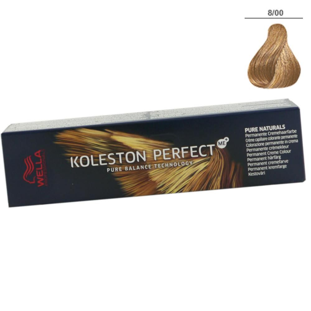 GEBRAUCHT Wella Koleston Perfect ME Pure Naturals 60 ml 8/00 hellblond natur bei Riemax