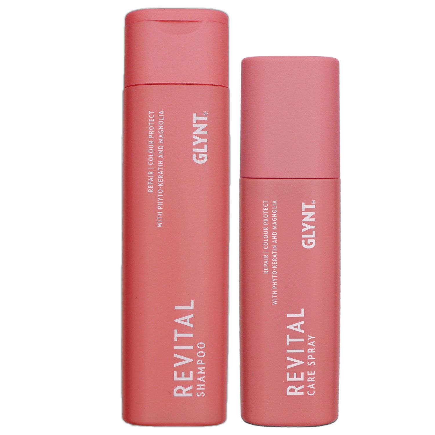 GLYNT Revital 250 ml Shampoo & Care Spray 150 ml für coloriertes Haar ...