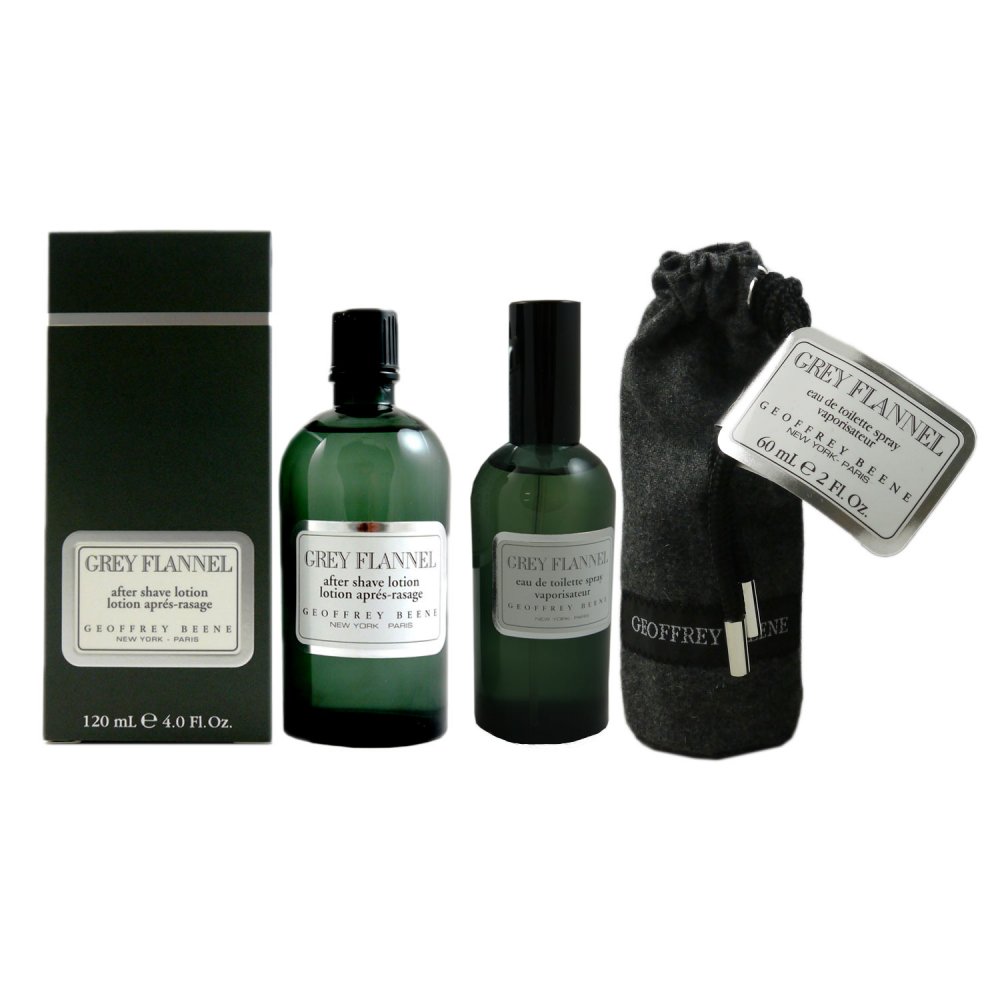 Geoffrey Beene Grey Flannel 60 ml EDT & 120 ml After Shave Set bei Riemax