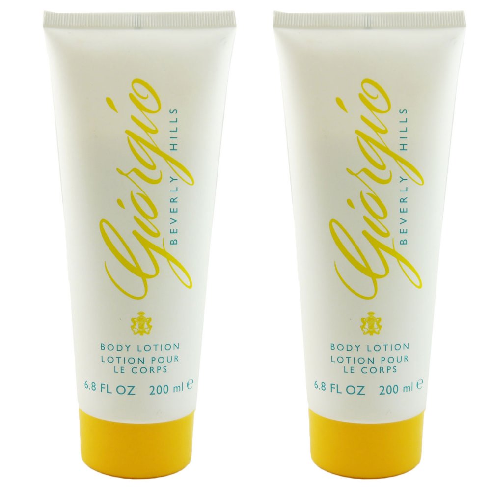 Giorgio Beverly Hills Yellow 2 x 200 ml Bodylotion Set bei Riemax