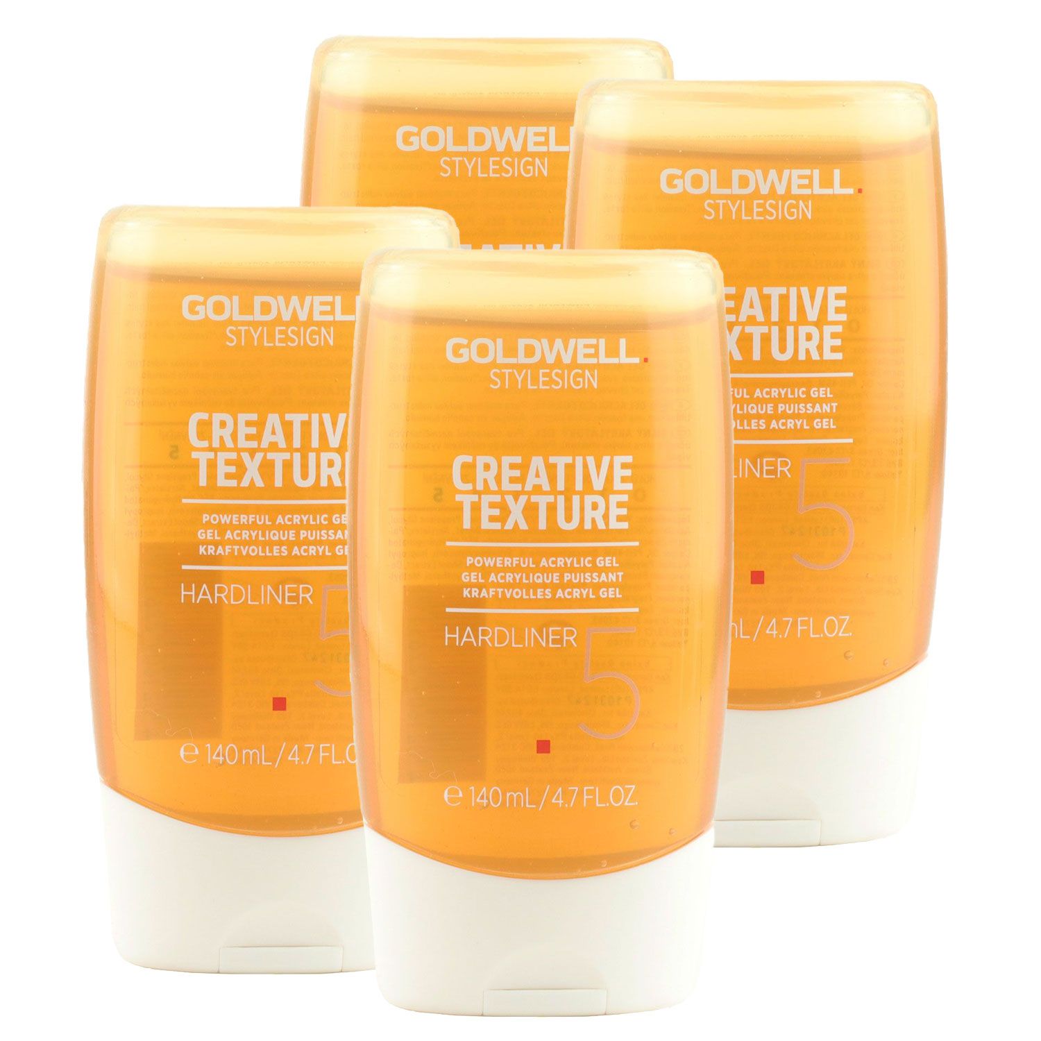 Goldwell Creative Texture Hardliner 4 x 140 ml Haargel