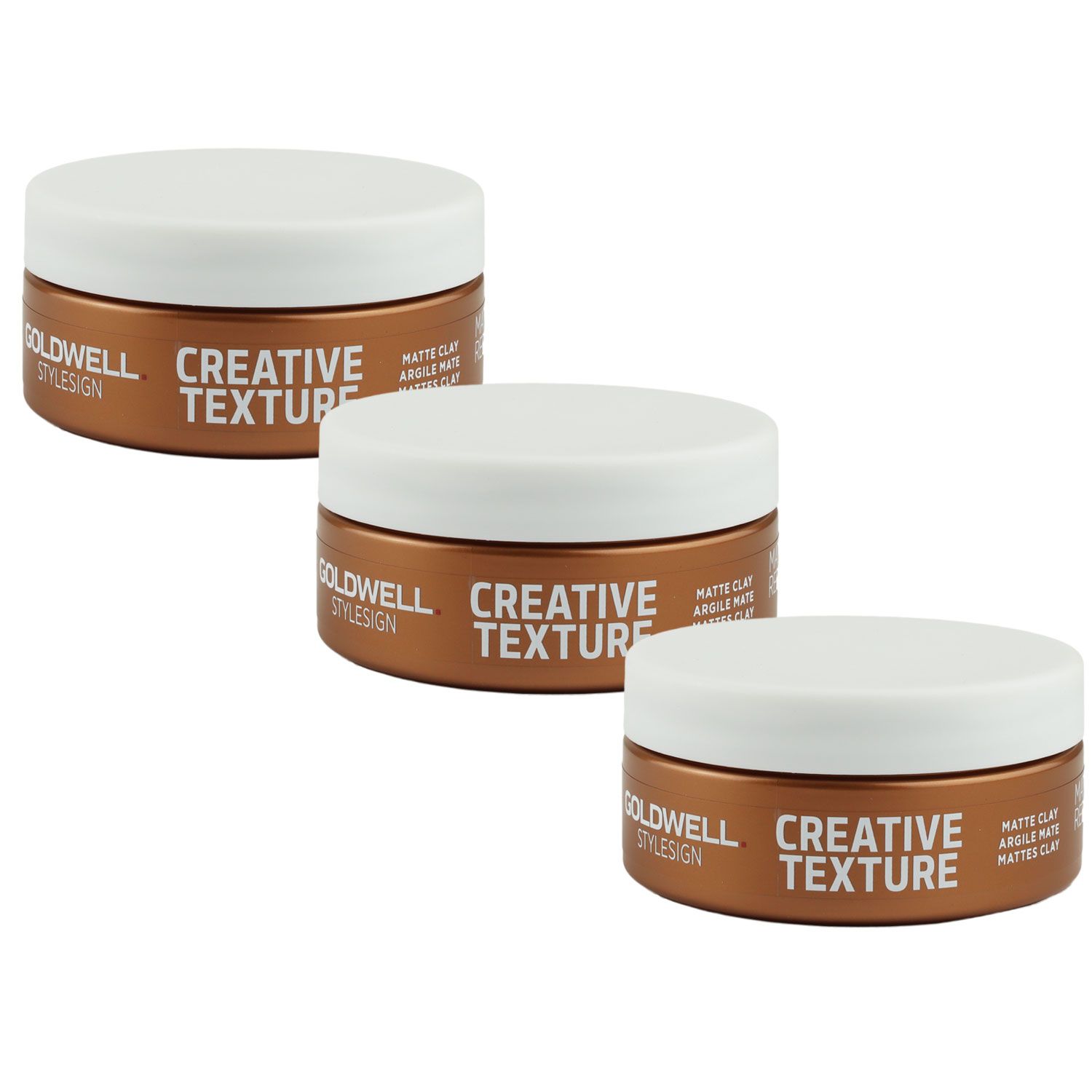 Goldwell Style Sign 3 x 75 ml Creative Matte Haarwachs