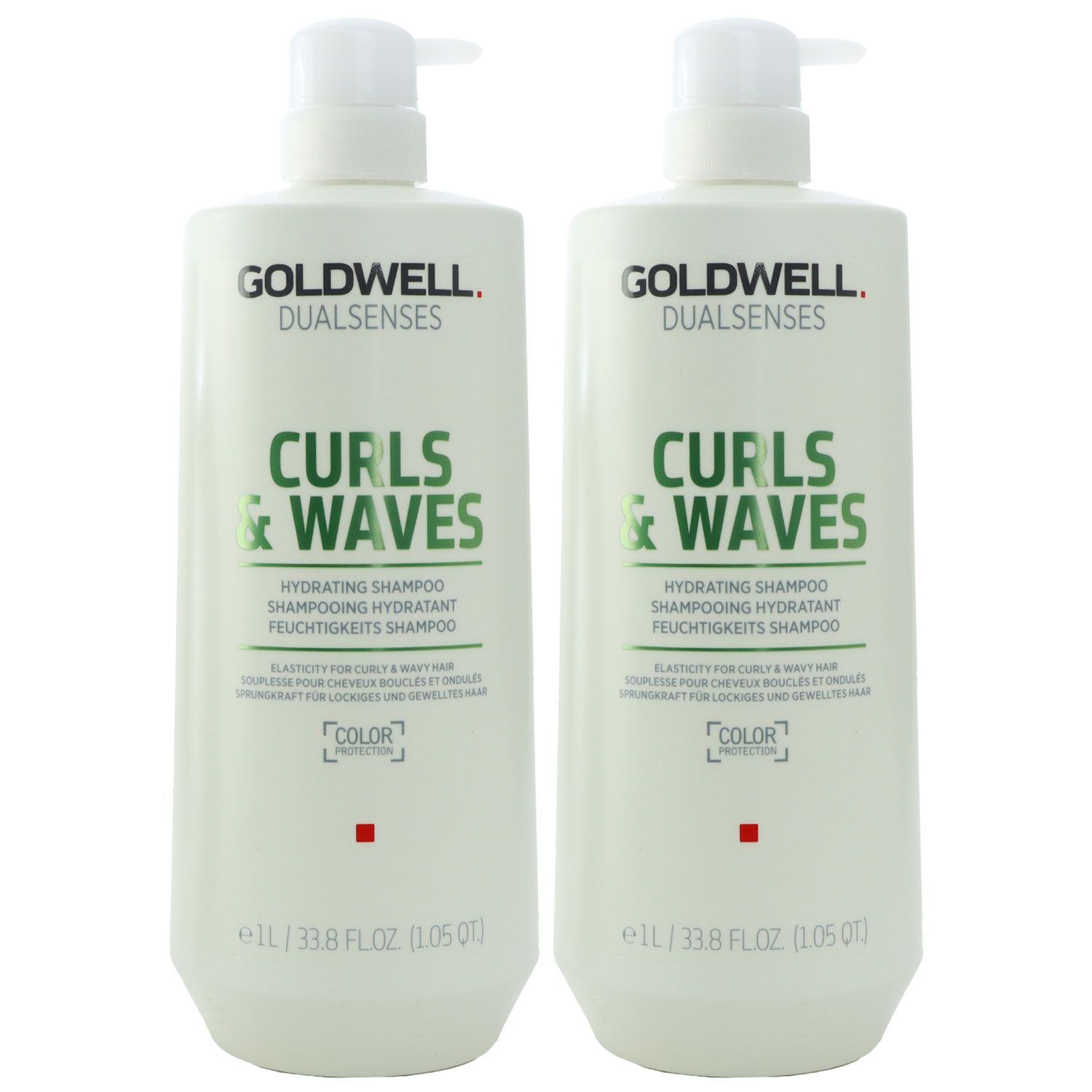 Goldwell Dualsenses Curls & Waves Hydrating 2 x 1000 ml Shampoo Set ...