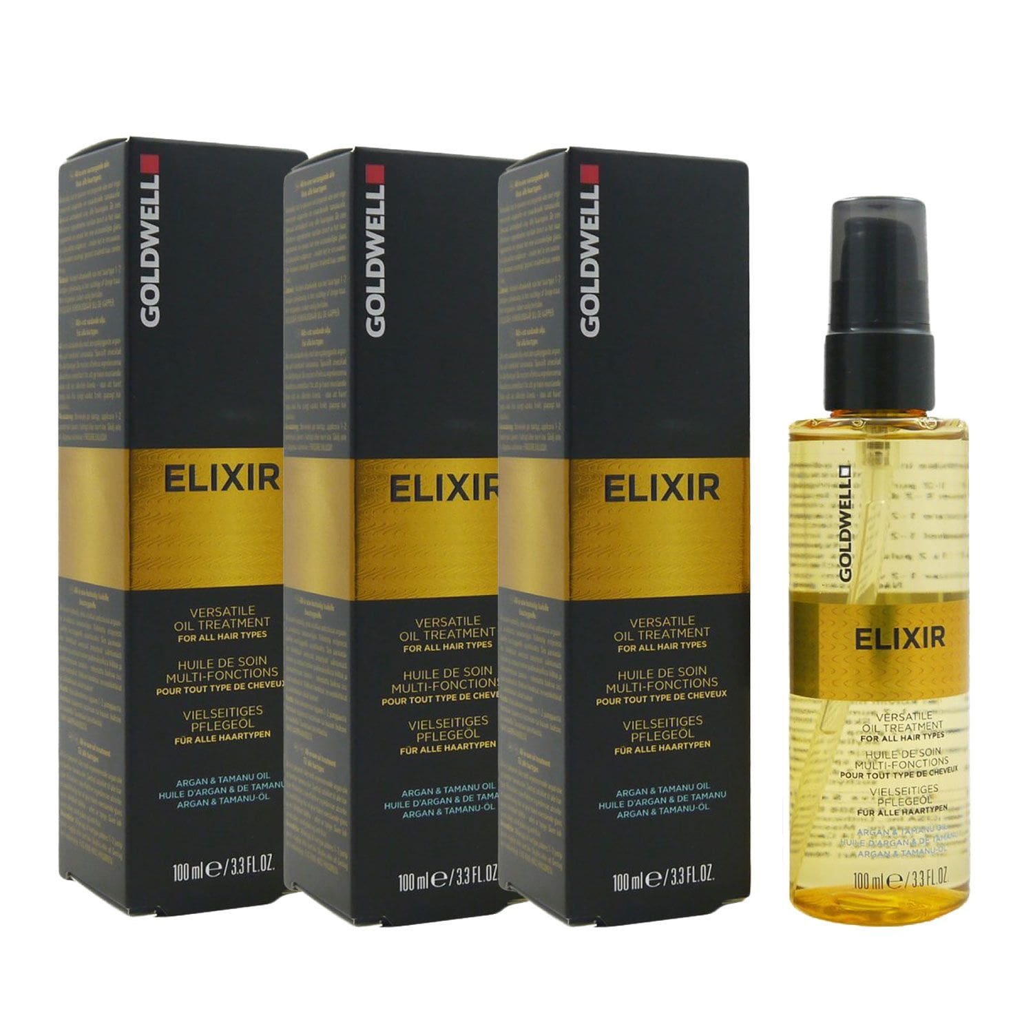 Goldwell Elixir Oil Treatment Haaröl 3 x 100 ml Set bei